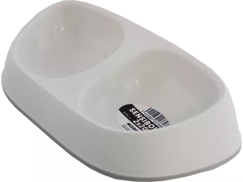 Eetbak kat dub.sensibowl 2x200 wit - Tuincentrum van Ee - Groot ...
