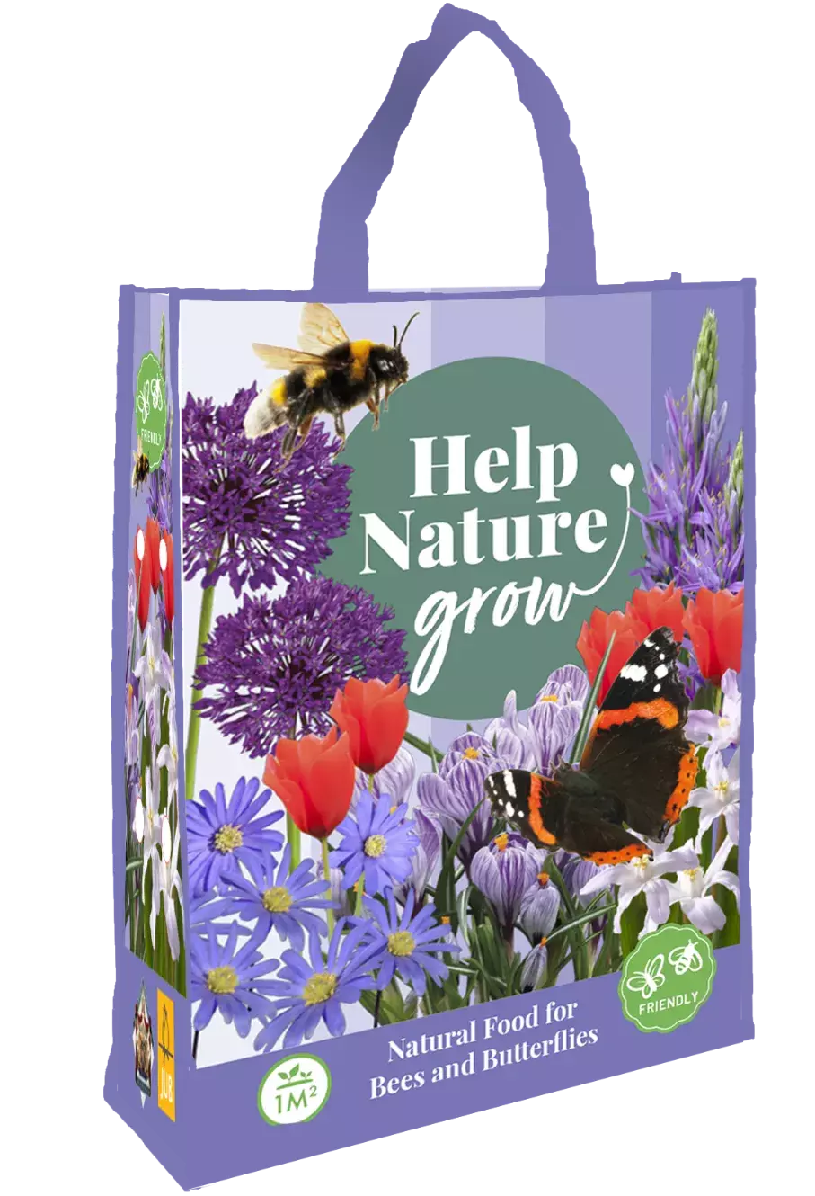 Shopping Bag 'Help Nature Grow' - Tuincentrum van Ee - Groot ...